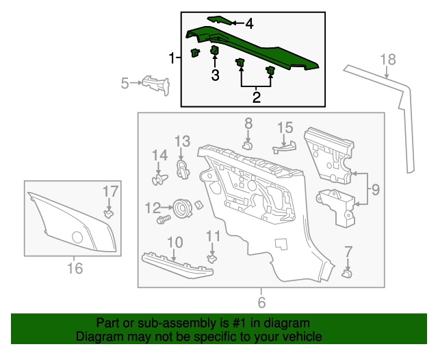 2011-2015 Chevrolet Camaro F Panel 22791224 | GM Parts Online