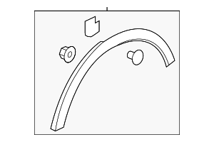 42786094 - Molding 2022-2023 Chevrolet Bolt EUV | AwesomeParts.com