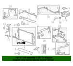 2011-2016 GM Engine Coolant Temperature Sensor 12656493 GM ...