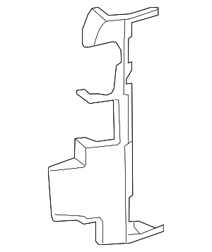 2013-2016 Chevrolet Side Baffle - Passenger Side (RH) 23127756 ...