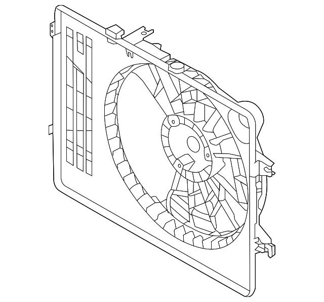 25350-3R200 - Fan Shroud 2014-2020 Kia Cadenza | Kia.Parts Store