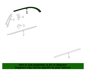 222-698-98-00 - Window Trim 2018-2020 Mercedes-Benz | Mercedes-Benz USA ...