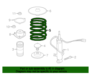33536779864 - 2007-2019 BMW Coil Spring (33-53-6-779-864) | BMW of ...