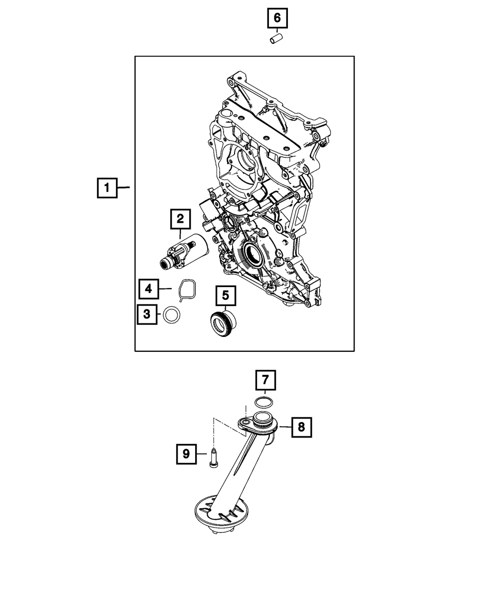 68496801AA - Genuine OEM - Engine Oil Pump Solenoid - Alfa Romeo Giulia ...