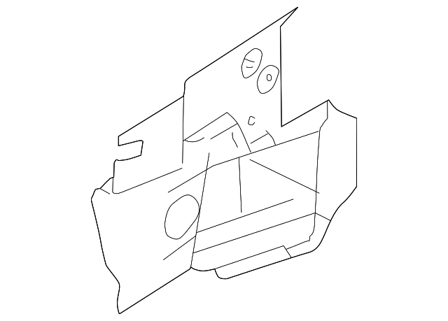 51-71-8-401-824 - Side Baffle 1998-2002 BMW Z3 | Best BMW Parts