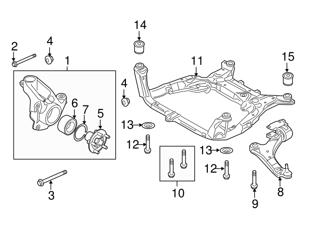 Genuine Lower Control Arm for 2015-2019 Land Rover | Land Rover Part ...