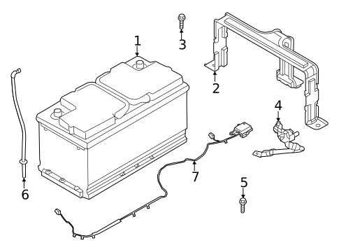 Battery for 2021 Genesis GV80 | Hyundai OEM Parts Direct