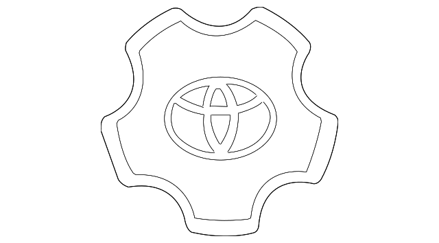 42603-42100 - Center Cap 2006-2012 Toyota RAV4 | Longo Toyota Parts