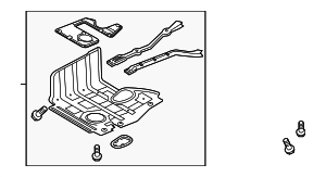 2011-2016 Kia Optima Radiator Support Splash Shield 29120-2T000 ...
