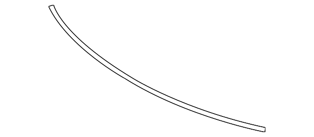 86357-2T000 - Sight Shield Seal Strip 2011-2016 Kia Optima | Kia.Parts ...