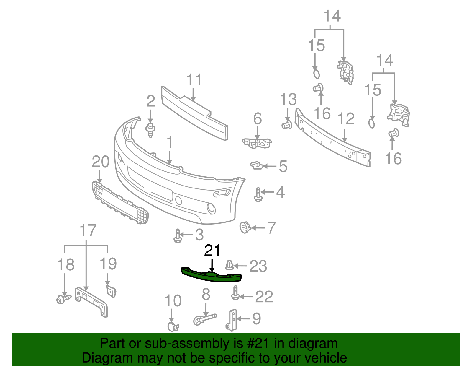 2004-2006 Scion xA Spoiler 53852-52090 | Toyota Parts Center