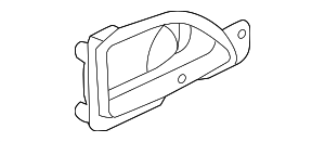 218-760-01-61-9051 - Handle, Inside 2012-2018 Mercedes-Benz | Mercedes ...