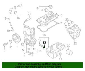MD050317 - Engine Oil Drain Plug Gasket 1985-2025 Mitsubishi ...