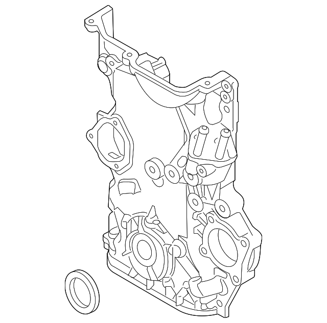 2017-2024 Mitsubishi Front Cover 1060A216 | MitsubishiParts.com