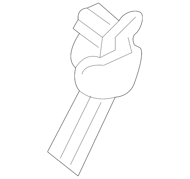 000-988-08-03 - Lock Cylinder Damper 2012-2020 Mercedes-Benz | Mercedes ...