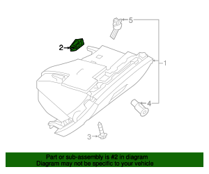 004-994-36-45 - Glove Box Nut 2007-2020 Mercedes-Benz | Mercedes-Benz ...