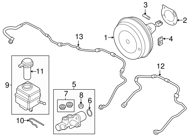 11-66-7-576-780 - Vacuum Tube - 2010-2019 BMW | BMW Parts Exchange