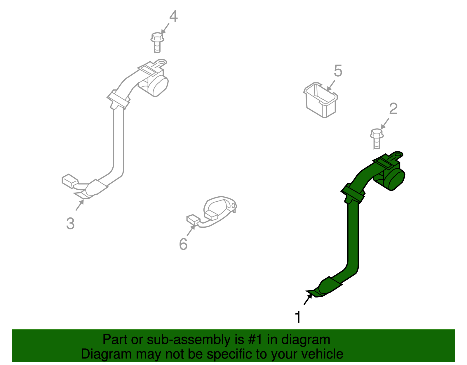 2010-2012 Nissan Altima Outer Belt Assembly 88844-9HA8C | Nissan Parts ...