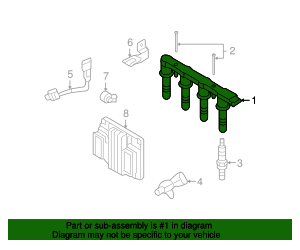 2009-2018 GM Ignition Coil 25186687 | AutoNationParts.com