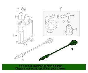 2006-2016 Volkswagen Oxygen Sensor 1K0-998-262-S | VW Direct Auto Parts