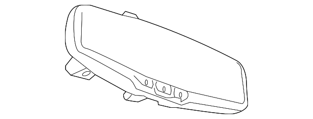 84564089 - Interior Rear View Mirror 2017-2023 GM | AutoNationParts.com