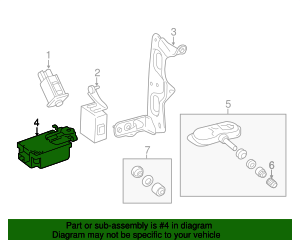 2008-2017 Toyota Sequoia Receiver 89760-0C040 | Toyota Parts Center