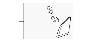 2004-2009 Lexus Corner Cover 67492-0E010 | OEM Parts Online