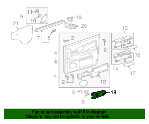 2004-2013 Lexus Courtesy Lamp 81230-48020 | OEM Parts Online