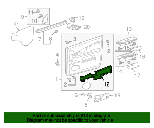 2004-2008 Lexus Pocket 67770-48010-A0 | OEM Parts Online