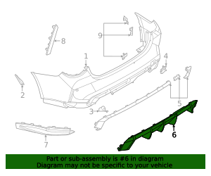 51-12-8-085-174 - Valance Panel 2021-2023 BMW M4 | AutoNationParts.com