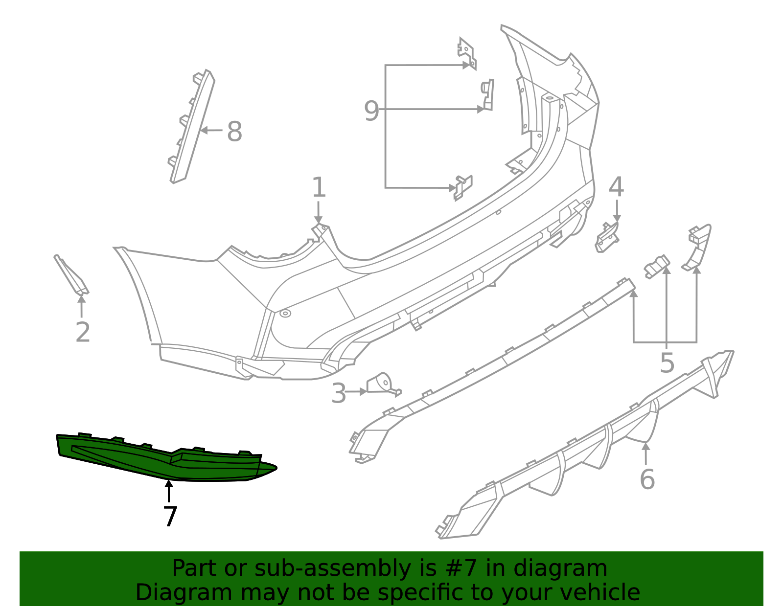 51-12-8-076-449 - 2021-2024 BMW M4 - Side Trim | Buy BMW Parts Now