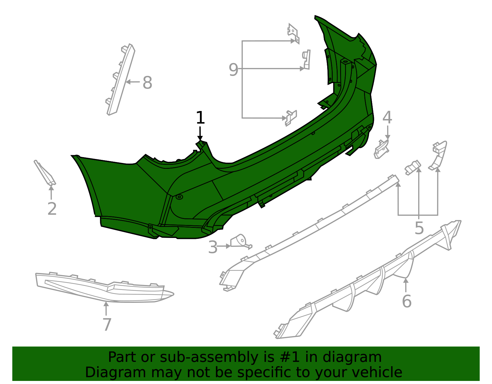 2021-2024 BMW M4 Bumper Cover 51-12-8-086-598 | BMW Mini Parts Depot