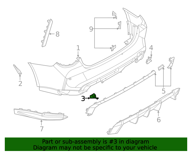 Genuine BMW 51-12-8-086-596 | Absorber | FREE Shipping on Most Orders ...