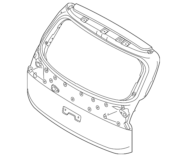 2020 Kia Telluride Lift Gate 72800-S9100 | TascaParts.com