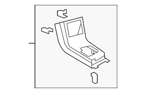 2010-2013 Toyota Tundra Upper Panel 58805-0C080 | OEM Parts Online