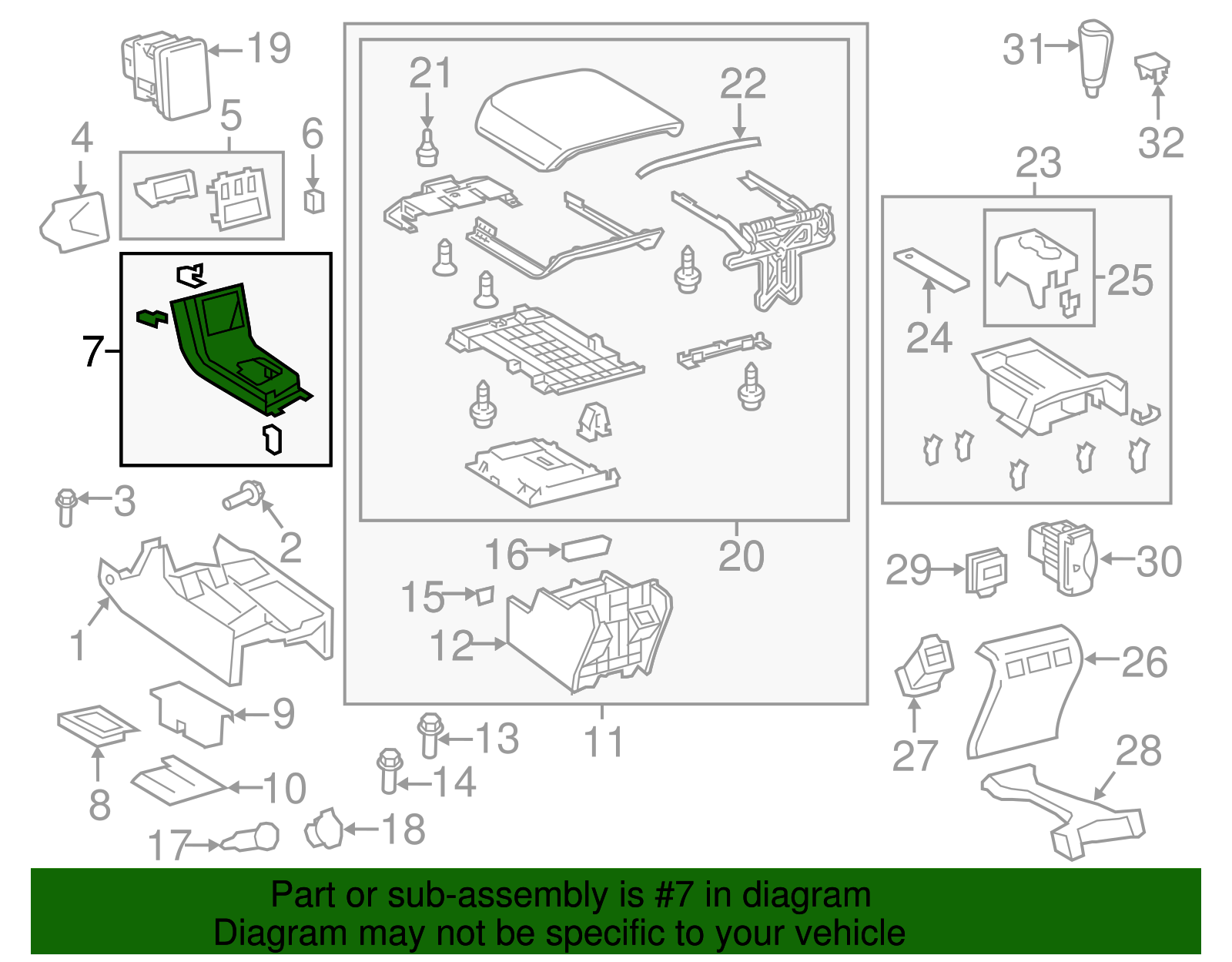 2010-2013 Toyota Tundra Upper Panel 58805-0C080 | OEM Parts Online
