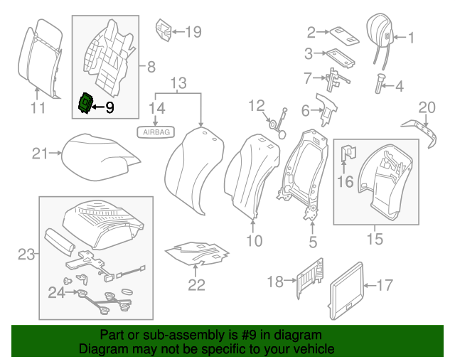 222-900-89-10 - Control Module 2014-2017 Mercedes-Benz | Mercedes-Benz ...