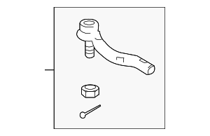 Toyota Outer Tie Rod Part# 4547009040 | Toyota Of Colorado Springs Parts