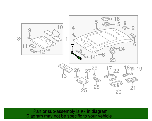 203-820-15-35 - Microphone 2003-2009 Mercedes-Benz | Mercedes-Benz USA ...
