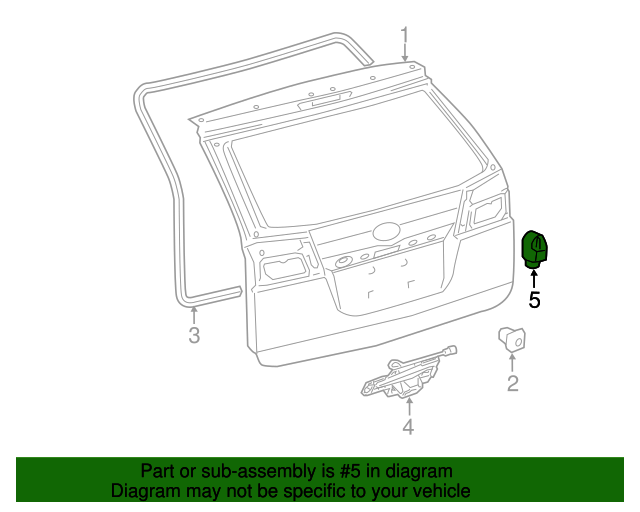 89747-51010 - Warning Buzzer - 2004-2014 Toyota | Lithia Toyota Parts