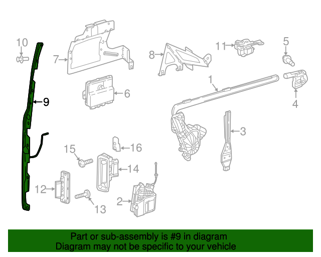 44782142009051 - Sensor 2017-2023 Mercedes-Benz Metris | Mercedes-Benz ...