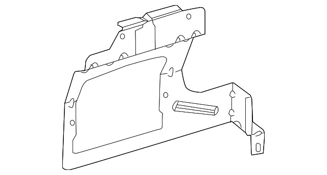 447-540-10-40 - Control Module Bracket 2017-2020 Mercedes-Benz Metris ...