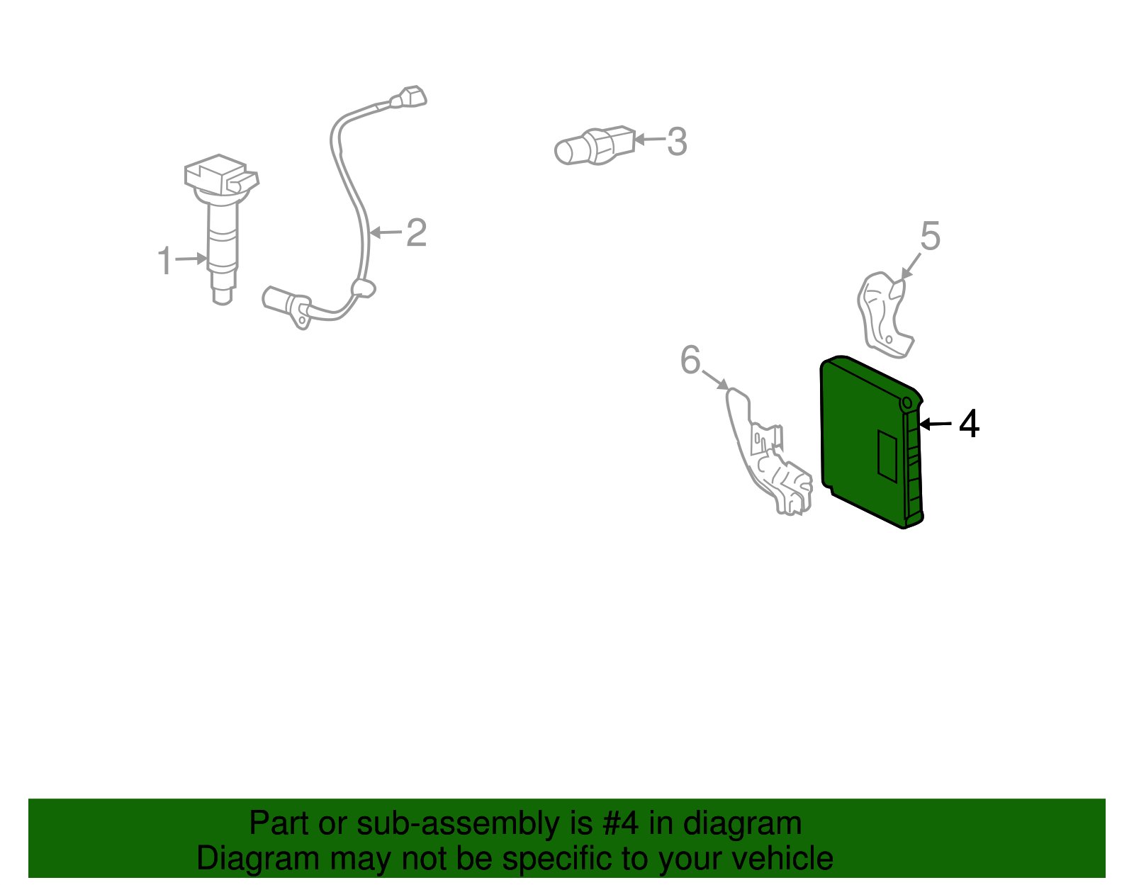 2006-2007 Toyota Solara Engine Control Module (ECM) 89661-06F50 ...