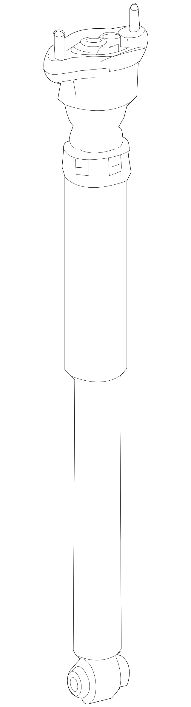 212-320-46-30 - Shock Absorber 2010-2016 Mercedes-Benz | Mercedes-Benz ...