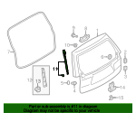 2014-2018 Subaru Forester Support Cylinder 63269SG002 | Subaru Parts Store