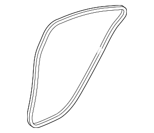 2013-2020 Acura ILX Seal, Rear Door Opening 72815-TX6-A01 | OEM Parts ...
