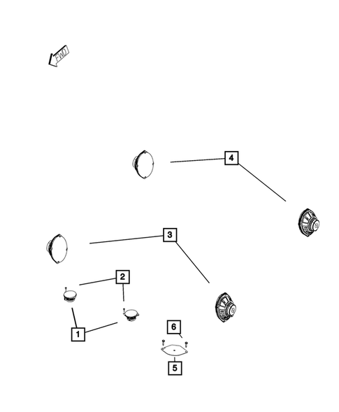 Radio, Antenna, Speakers, DVD, and Video systems for 2021 Jeep Cherokee ...