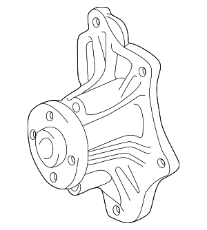 16100-0H010 - Engine Water Pump - 2002-2012 Toyota | OEM Genuine Toyota ...