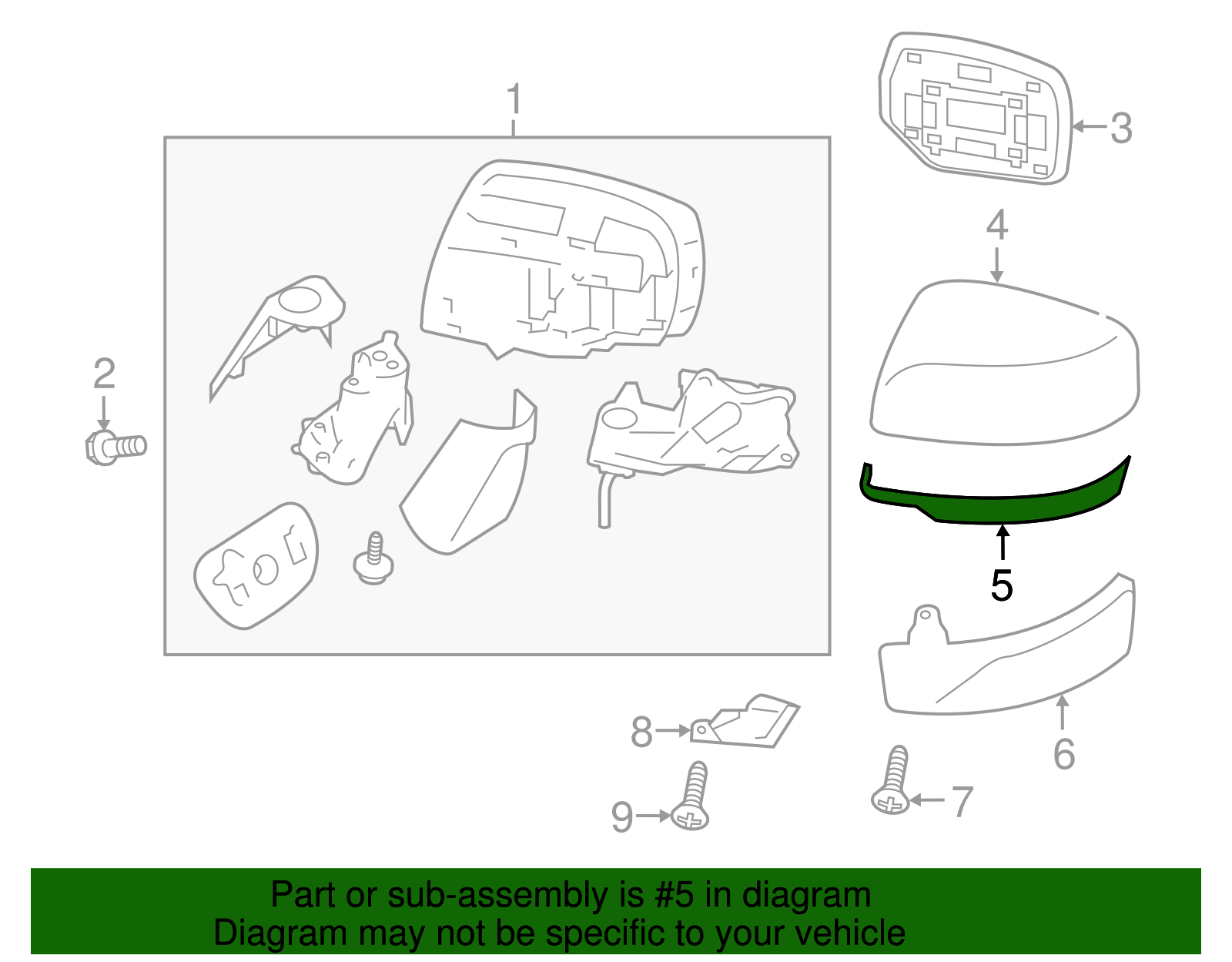 2015-2021 Subaru Lower Cover 91054VA211 | Subaru Parts Plus