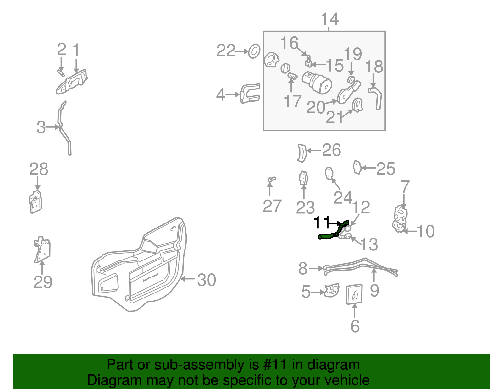 1992-2006 GM Multi-Purpose Pigtail 19329253 GM | GMPartsDirect.com
